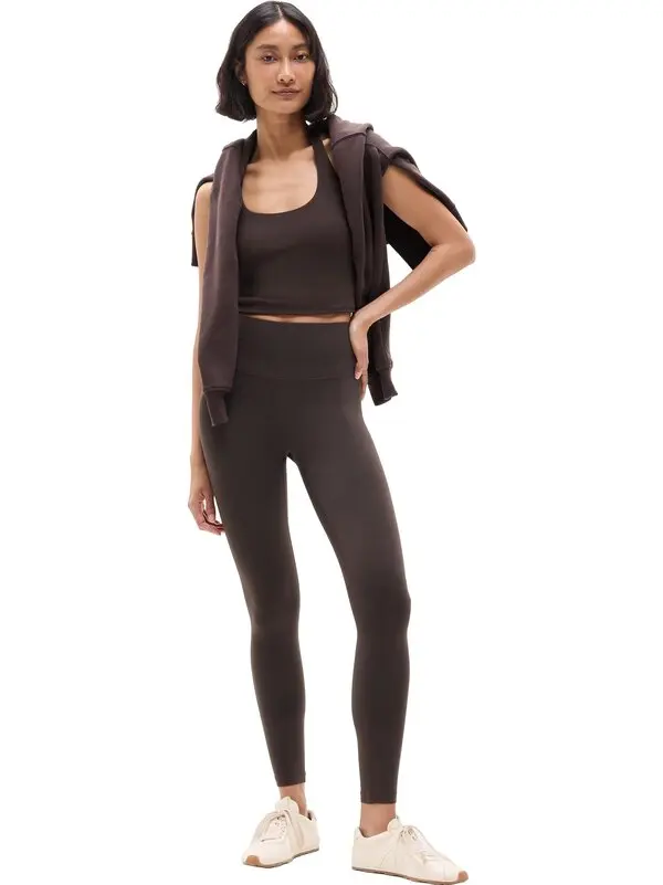 Athleta Salutation High Rise Legging - Truffle