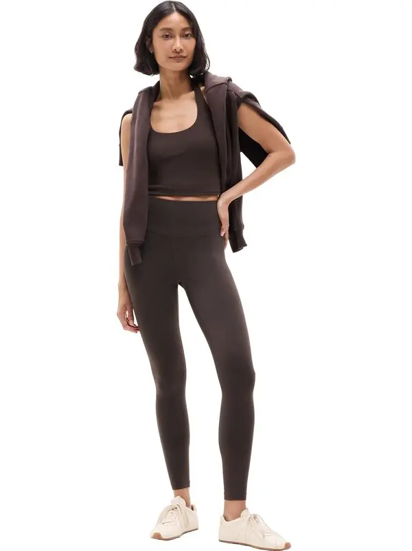 Athleta Salutation High Rise Legging - Truffle