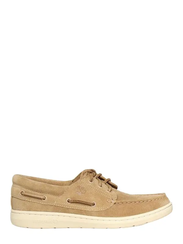 Timberland Lace-up Moccasin Stitch Loafers - Beige