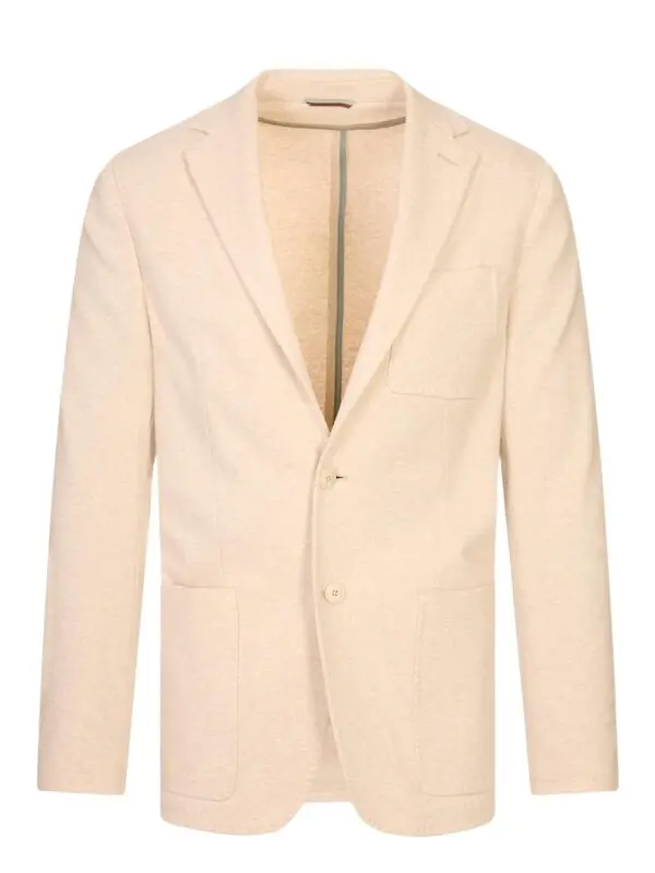 Canali Single-breasted Casual Jacket - Nude