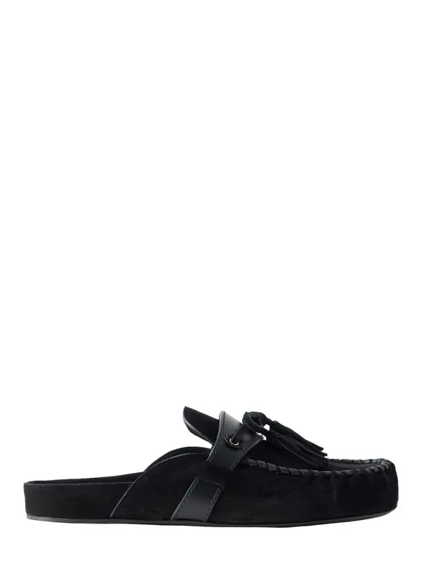 Isabel Marant Étoile Malvin Suede Mules - Black