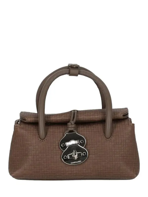 ZANELLATO Baby Top Handle Bag - Brown