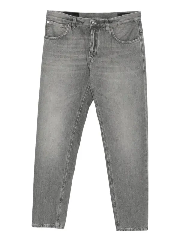 DONDUP Faded Whiskered Jeans - Gray