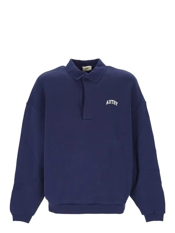 AUTRY Long-sleeve Sweatshirt - Blue