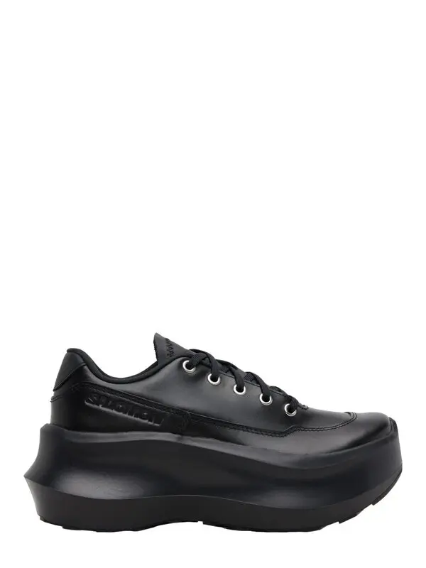 Comme Des Garçons X Salomon Sr811 Platform V2 Lace-up Sneakers - Black