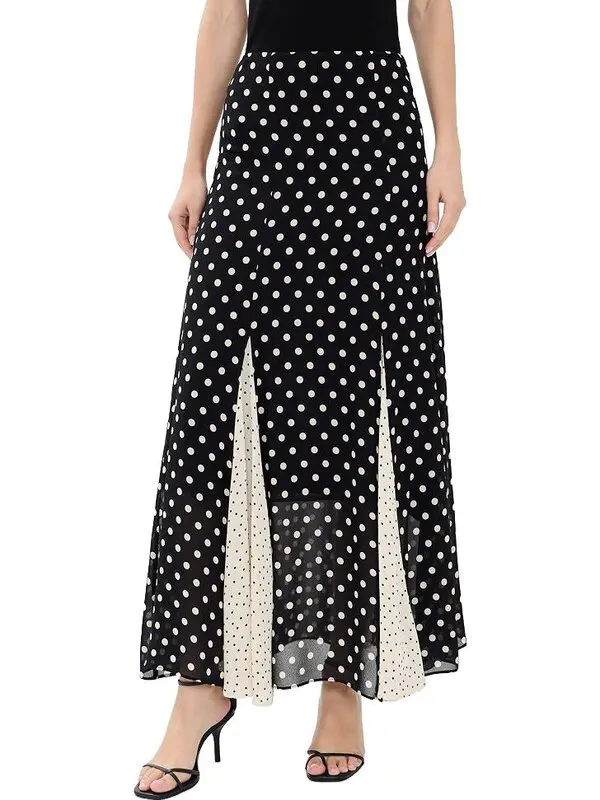 REFORMATION Sally Skirt - Dot Mix