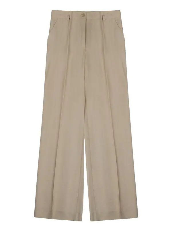 P.a.r.o.s.h Viscose Trousers - Cream