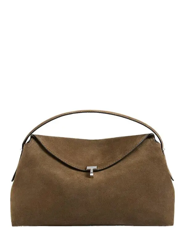 TOTEME T-lock Suede Top Handle Bag - Multicolor