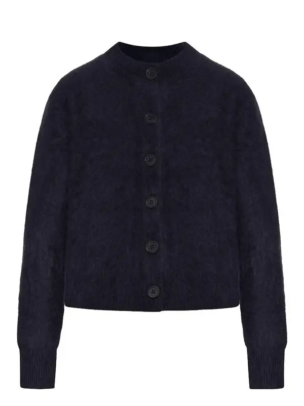 LISA YANG Azalea Cashmere Cardigan - Black