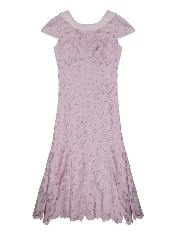 SELF-PORTRAIT Lace Dress - Pink