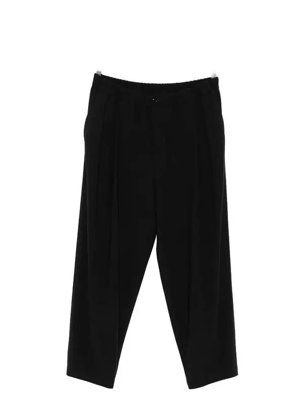 Giorgio Armani Virgin Wool Trousers - Blue