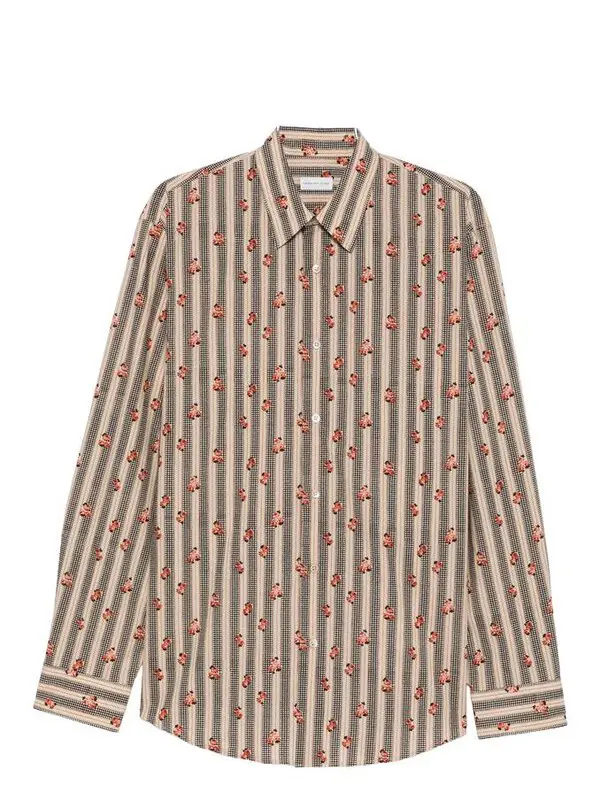 Dries Van Noten Neutrals Shirts - Cream