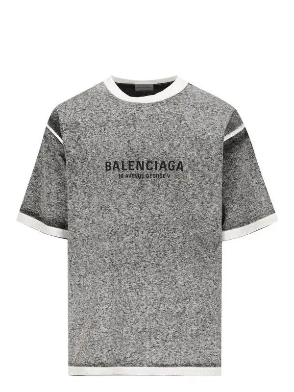 Balenciaga Grey T-shirts & Vests T-shirts - Gray