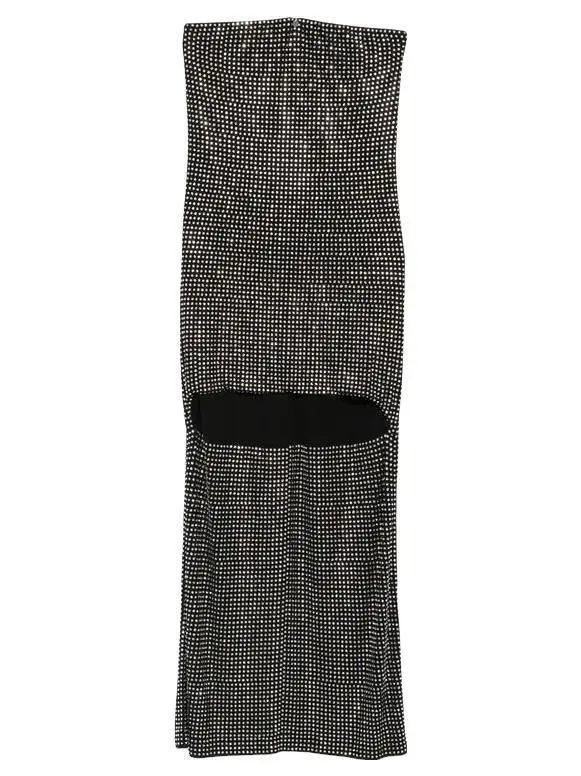 Alexander Wang Strapless High-low Hem Dress - Black