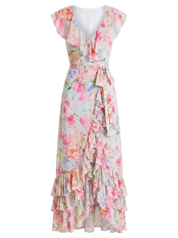 Yumi Kim Tilda Maxi Wrap Dress - Blue