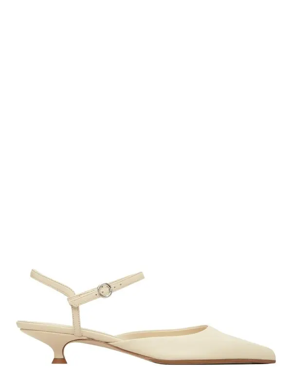 AeydĒ Colette High-heeled Sandals - Cream
