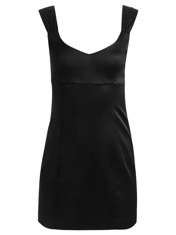 Alice + Olivia Renee Mini Dress - Black