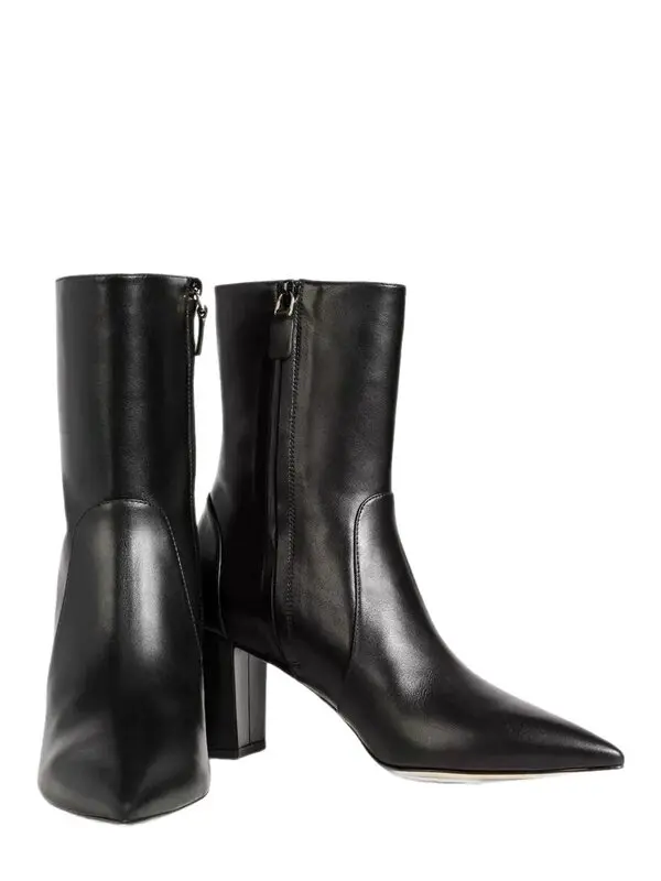 STUART WEITZMAN Linaria Pointed-toe Ankle Boots - Black