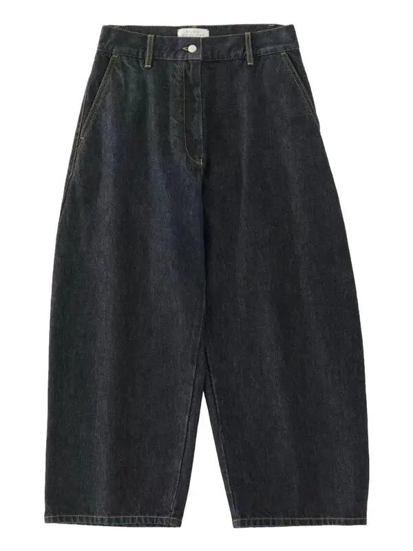 Studio Nicholson Chalco Wide-leg Jeans - Black