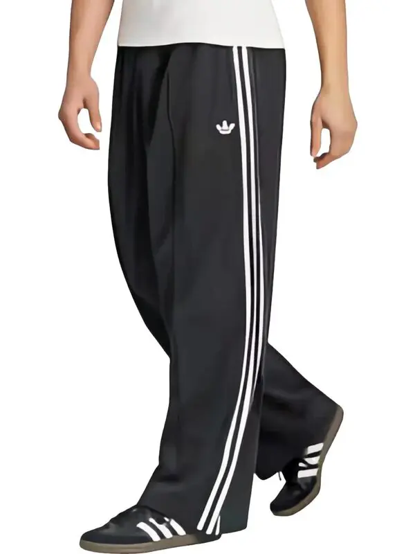 Adidas Oversized Track Pants - Black