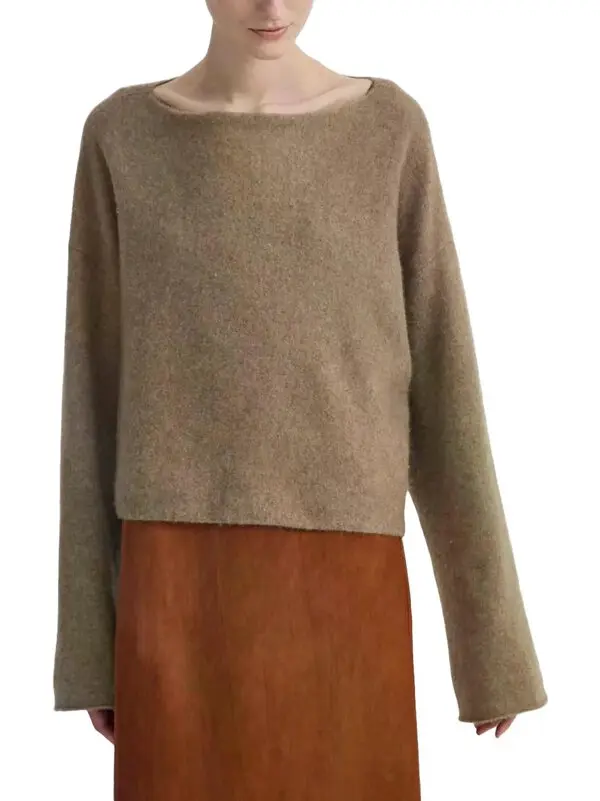TAIGA TAKAHASHI Cashmere Sweater - Brown