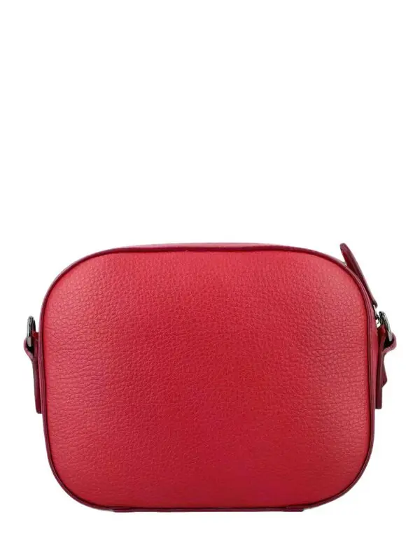 Stella McCartney Perforated Logo Shoulder Bag - Red