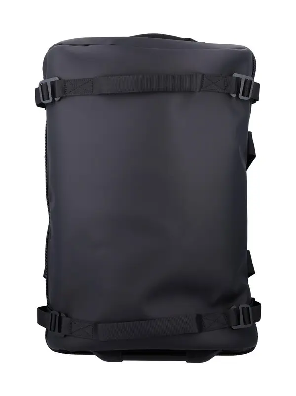 Rains Waterproof Cabin Duffle Suitcase With Wheels - Nero