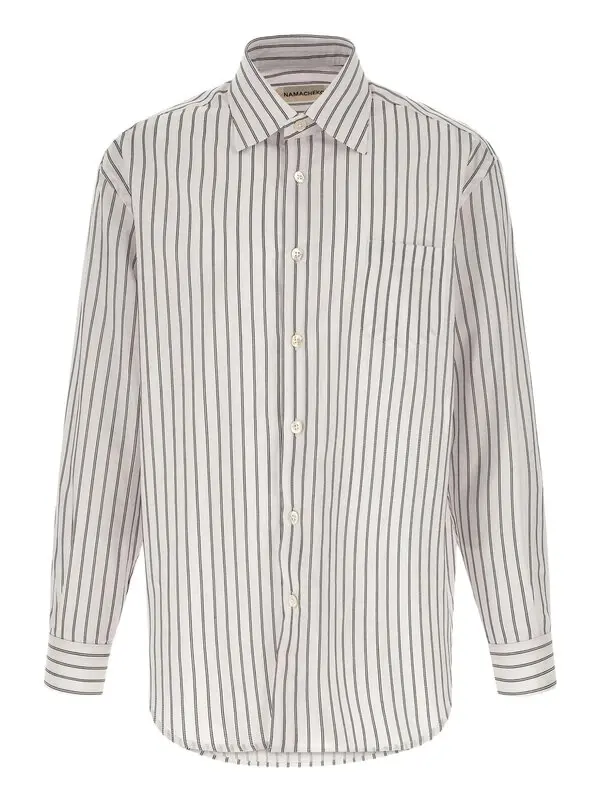 NAMACHEKO Striped Button-up Shirt - Multicolor