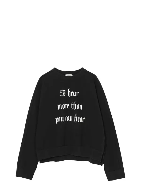 Undercover Graphic Crewneck Sweatshirt - Black