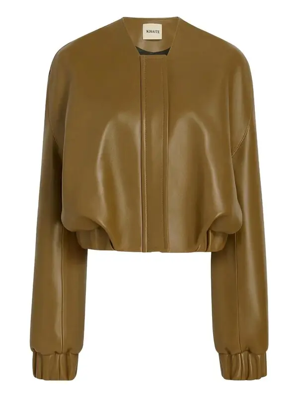 Khaite Cordan Jacket - Brown