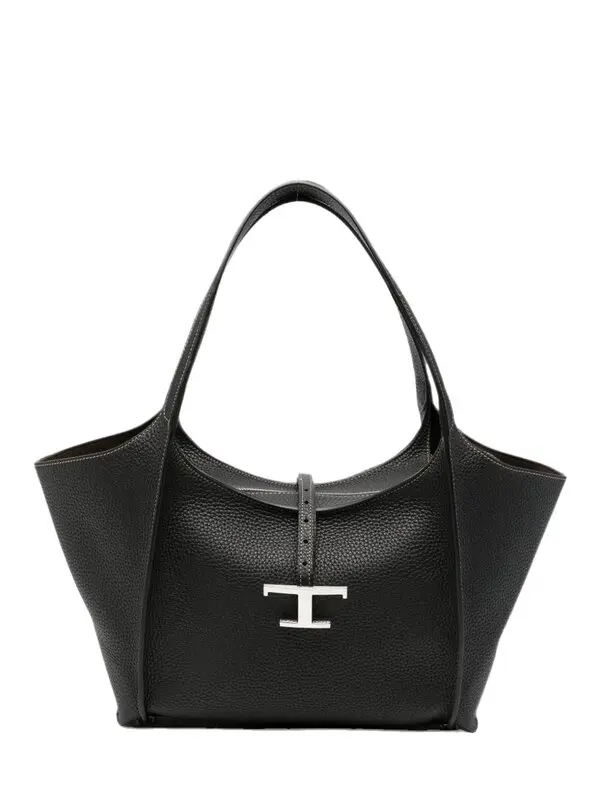 TOD'S T Timeless Small Leather Tote Bag - Multicolor