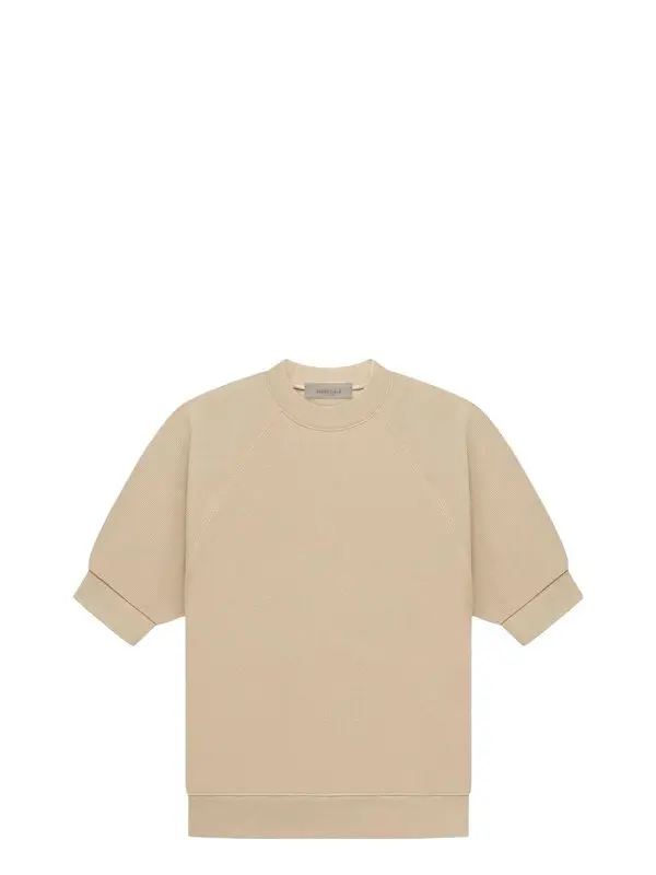 Fear Of God Ss23 Waffle Sweatshirt - Sand