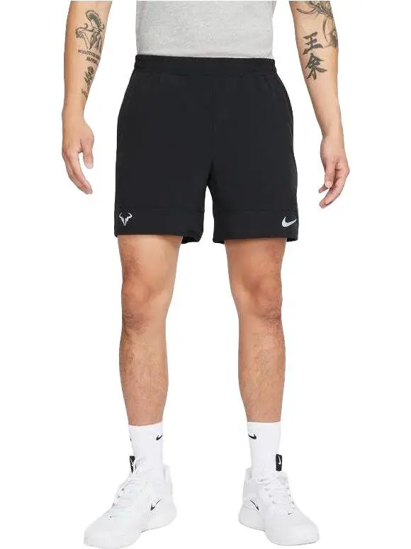 Nike Nikecourt Dri-fit Adv Rafa Tennis Shorts - Black