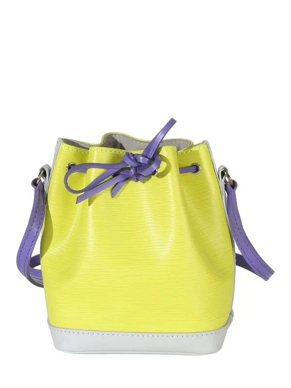 LOUIS VUITTON Acid Multicolor Epi Nano Noe Bucket Bag - Yellow
