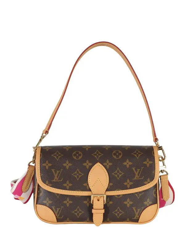 LOUIS VUITTON Monogram Canvas Diane Bag - Brown