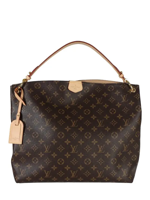 LOUIS VUITTON Monogram Canvas Graceful Mm Shoulder Bag - Brown