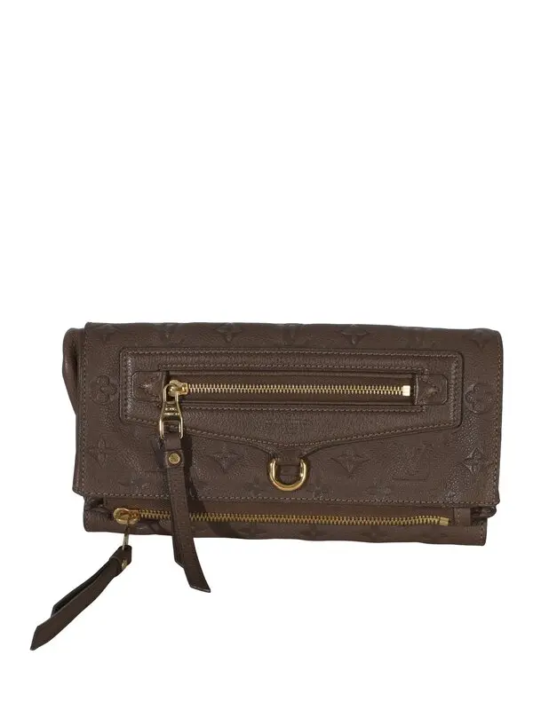 LOUIS VUITTON Empreinte Leather Clutch - Neutral