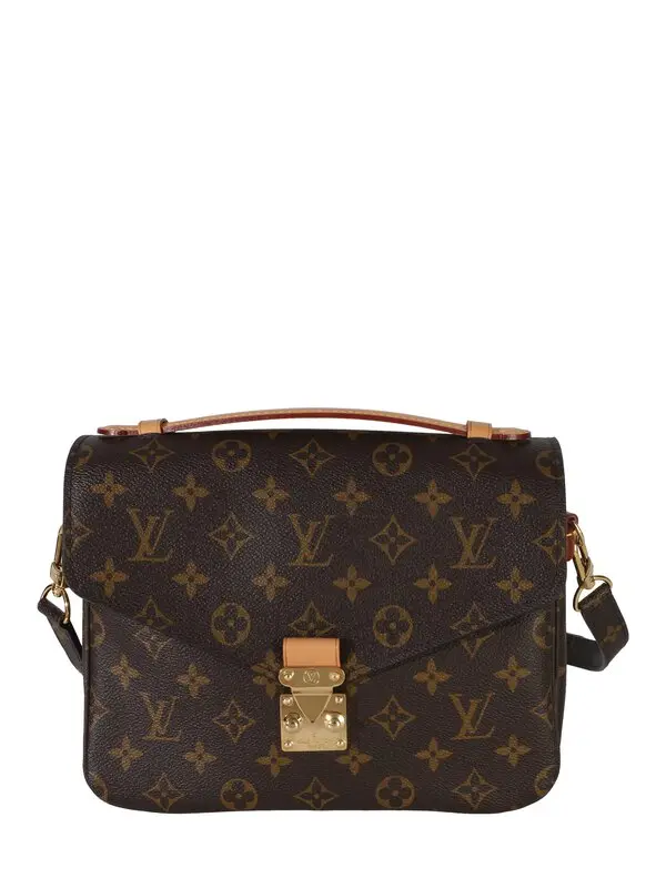 LOUIS VUITTON Monogram Canvas Pochette Métis Shoulder Bag - Brown