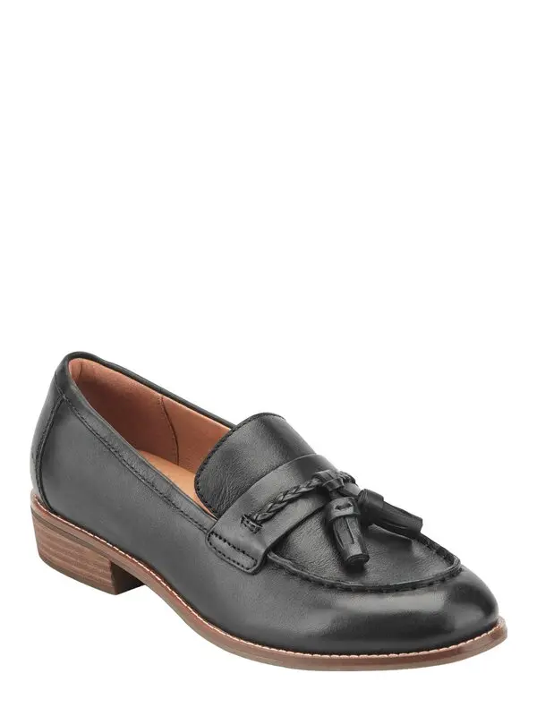 Earth Elinna Tassel Loafer - Black