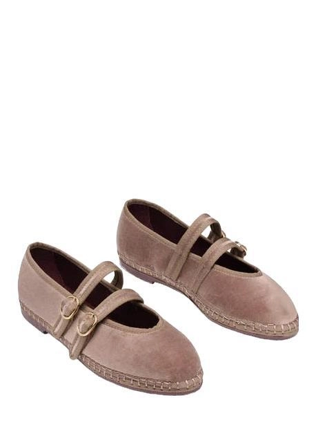 FLABELUS Flabelas Claire Linfa Mary Jane Flat - Brown