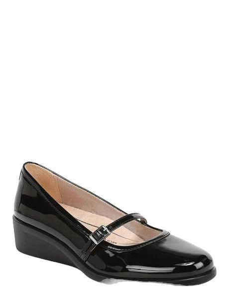 LIFESTRIDE Jolene Wedge Mary Jane Flat - Black