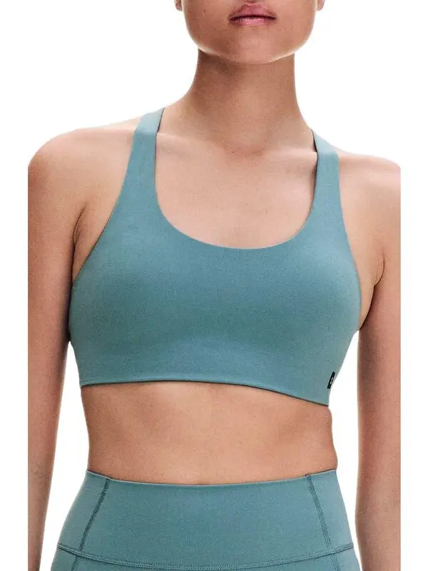 On Studio Racerback Sports Bra - Agave