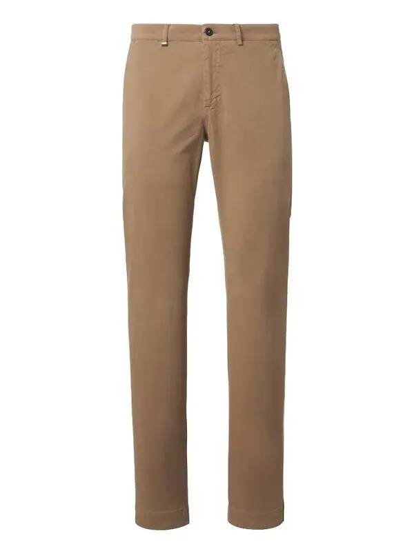 Etro Cotton-blend Chinos - Brown