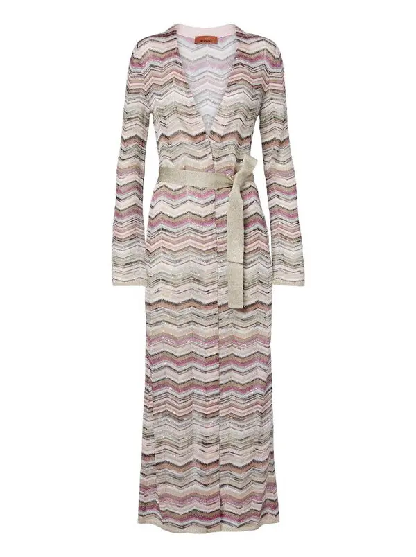 Missoni Zigzag Lamé Cardigan - Multicoloured