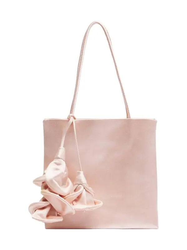 Magda Butrym Julia Small Satin Shoulder Bag - Pink