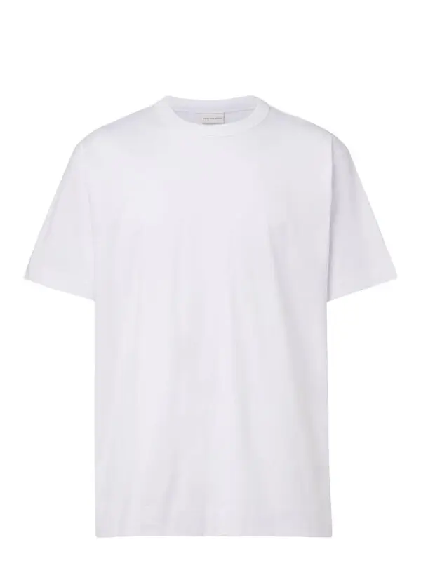 Dries Van Noten Cotton Jersey T-shirt - White