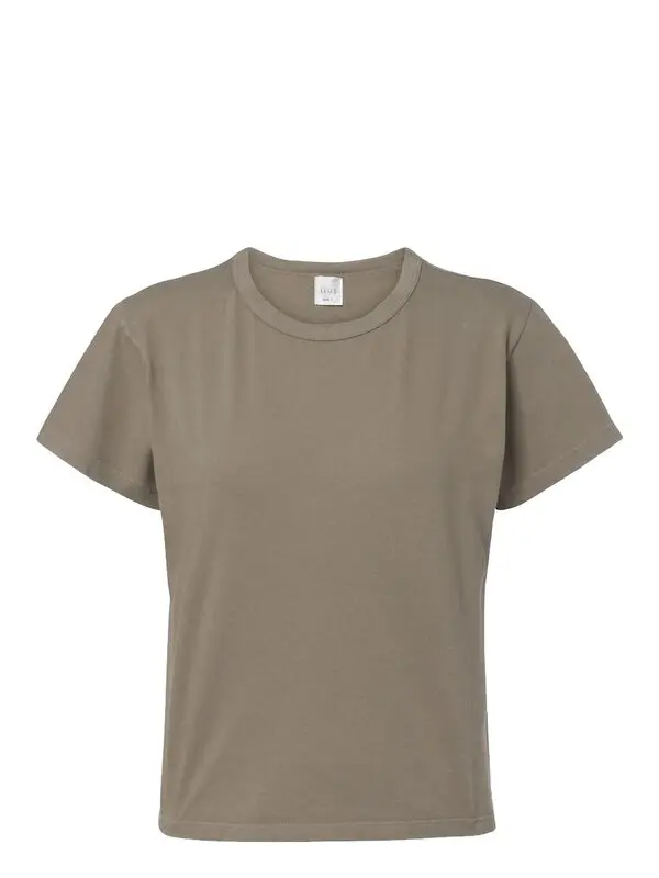 LESET Margo Cotton Jersey T-shirt - Green