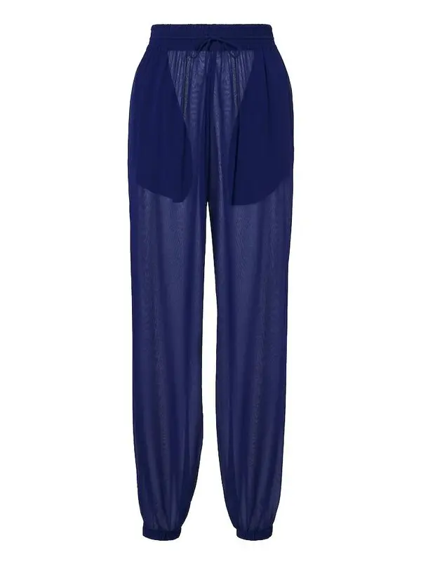 Christopher Esber Bennett Silk Balloon Pants - Blue