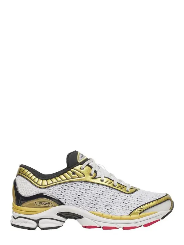 Saucony Progrid Paramount Athletic Sneakers - White/gold
