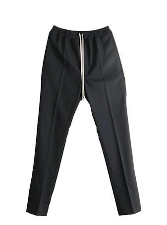 Rick Owens Drawstring Slim Long Pant - Black